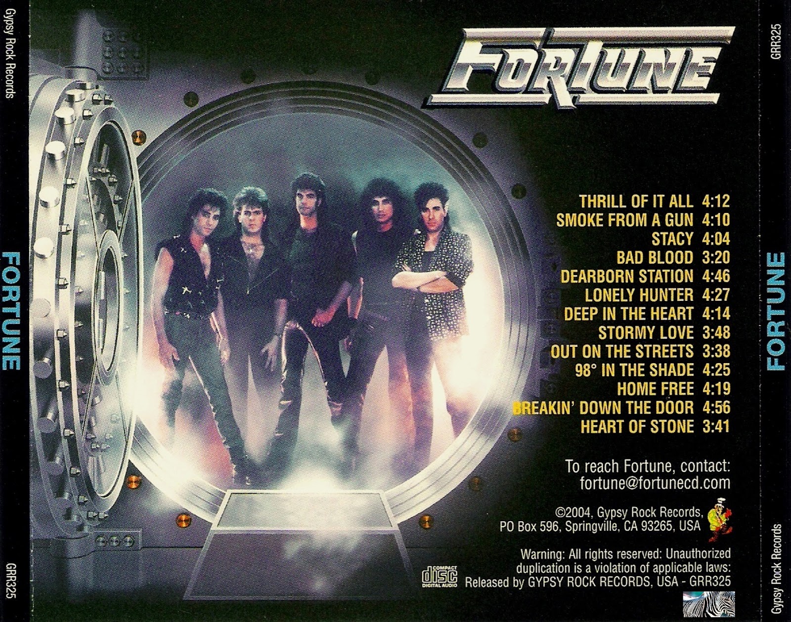 AOR Night Drive: Fortune (USA) - Fortune (1985)